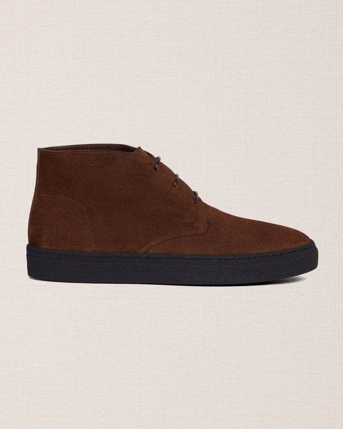 Velasca | Handcrafted ankle boots, in greased suede leather