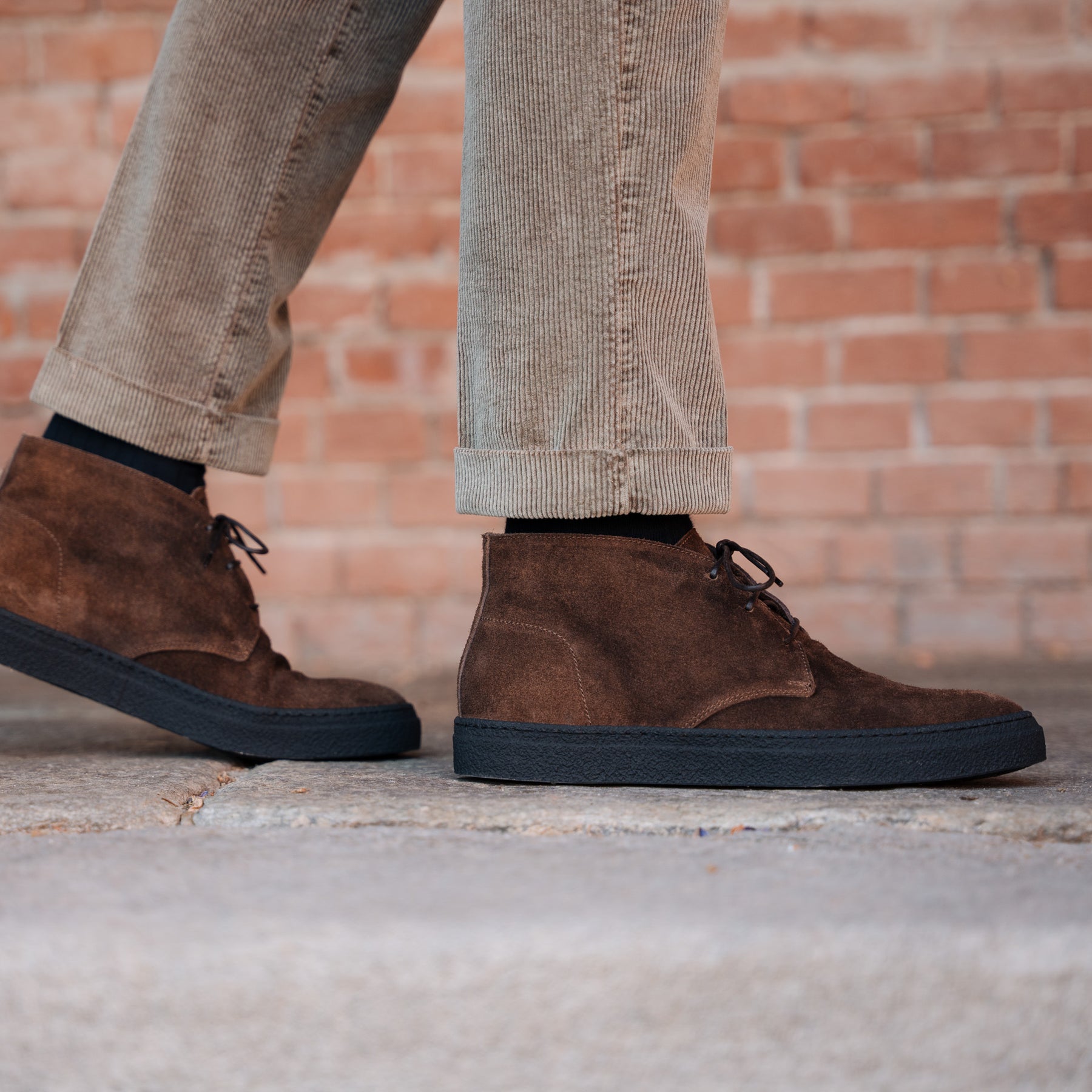 Velasca | Handcrafted ankle boots, in greased suede leather